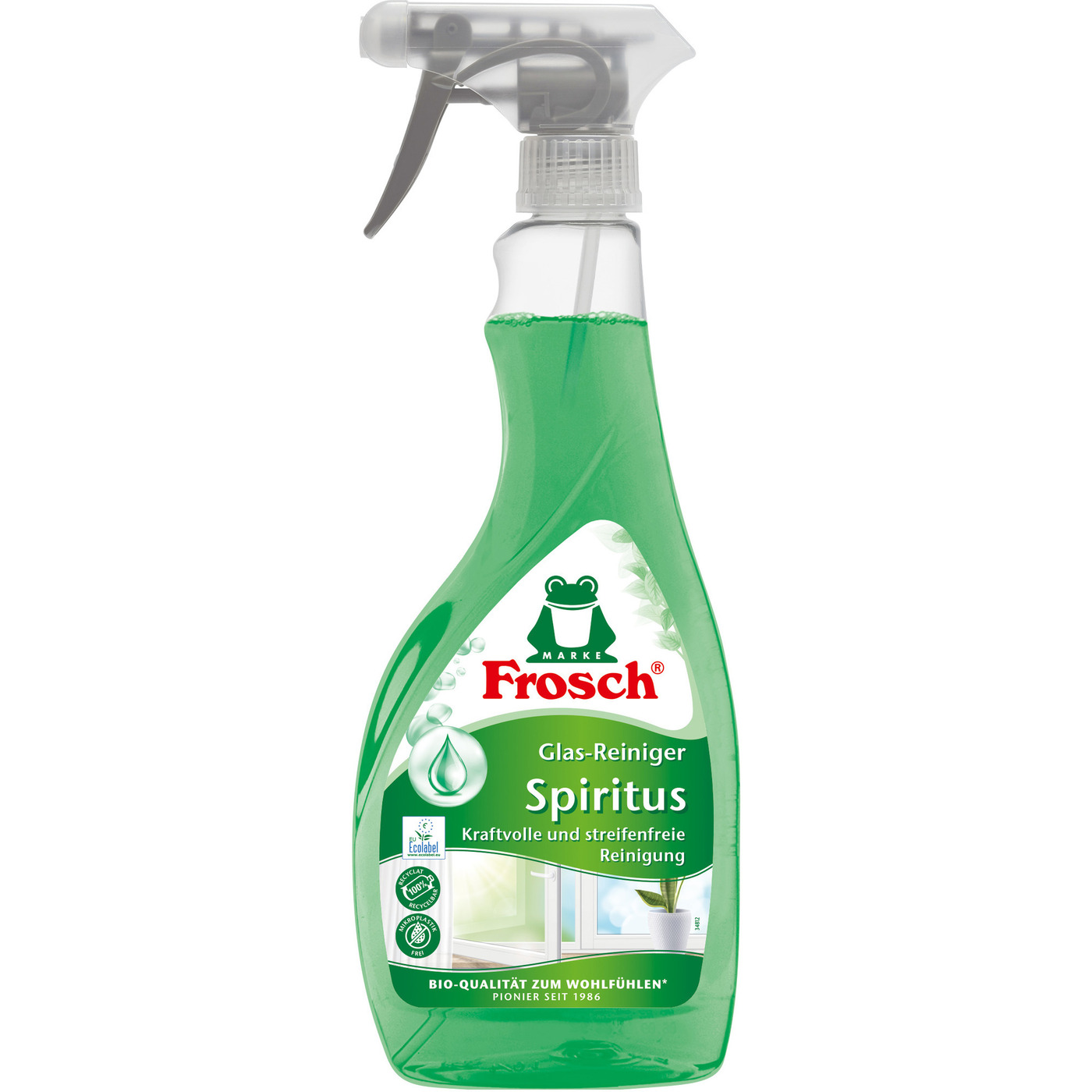 Transgourmet Österreich - Frosch Spiritus Glasreiniger, 500 ml