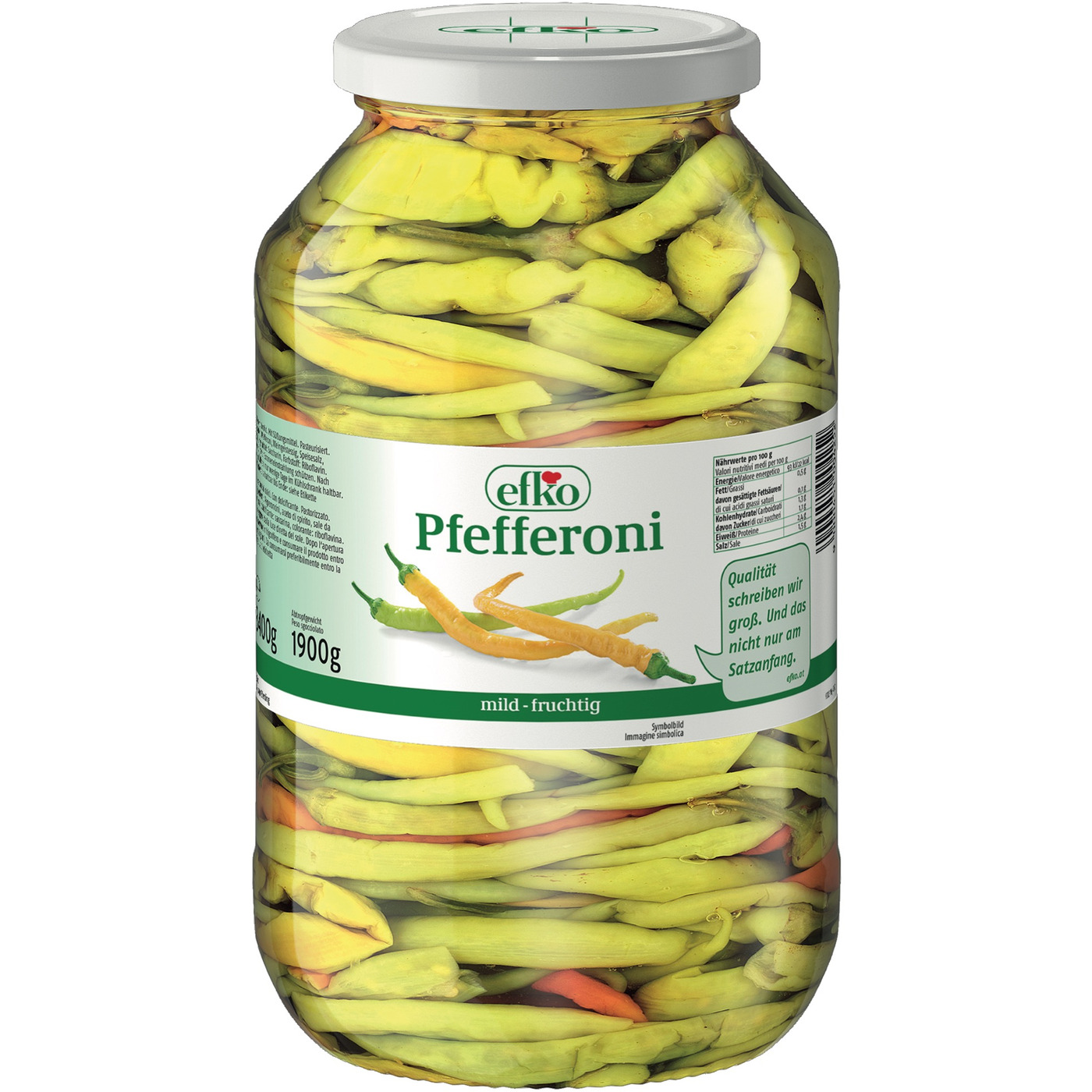 Transgourmet Österreich - Efko Pfefferoni mild 4,25 l