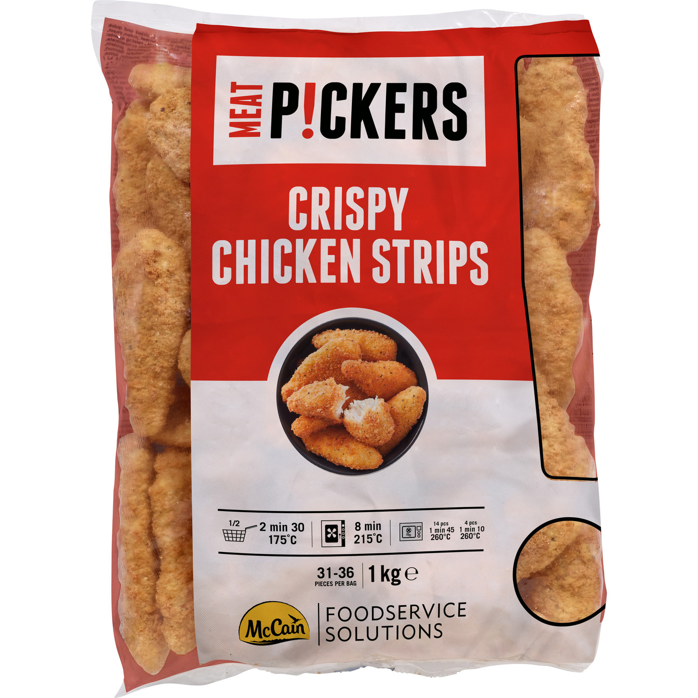 Transgourmet Österreich - McCain Crispy Chicken Strips tiefgekühlt 1 kg