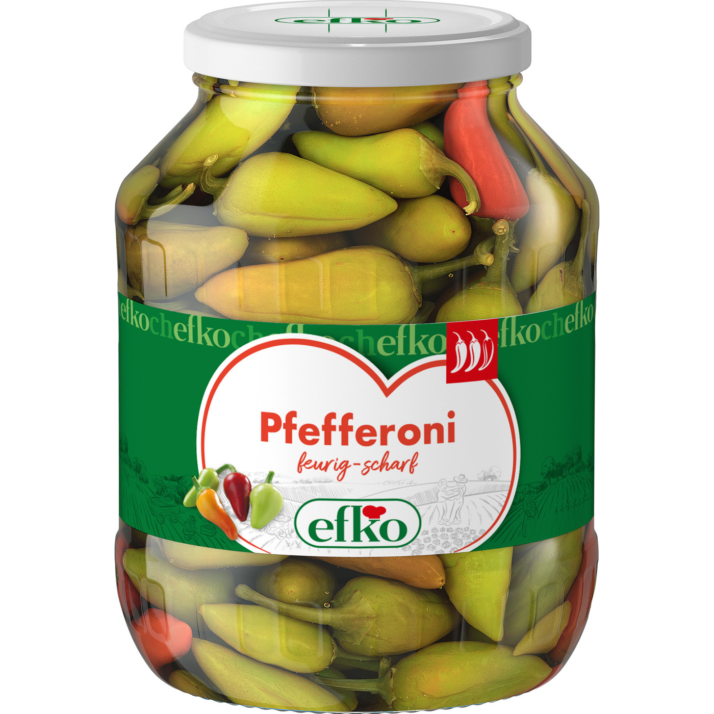 Transgourmet Österreich - efko Pfefferoni scharf 1,7 l