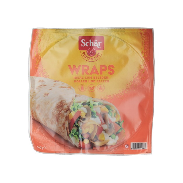 Transgourmet Österreich - Schär Wraps glutenfrei 2 x 80g