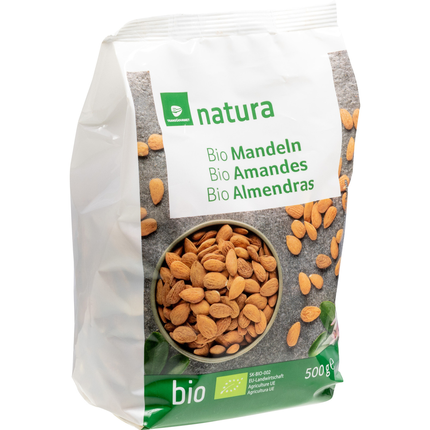 Transgourmet Österreich - Natura Bio Mandeln ganz 500 g