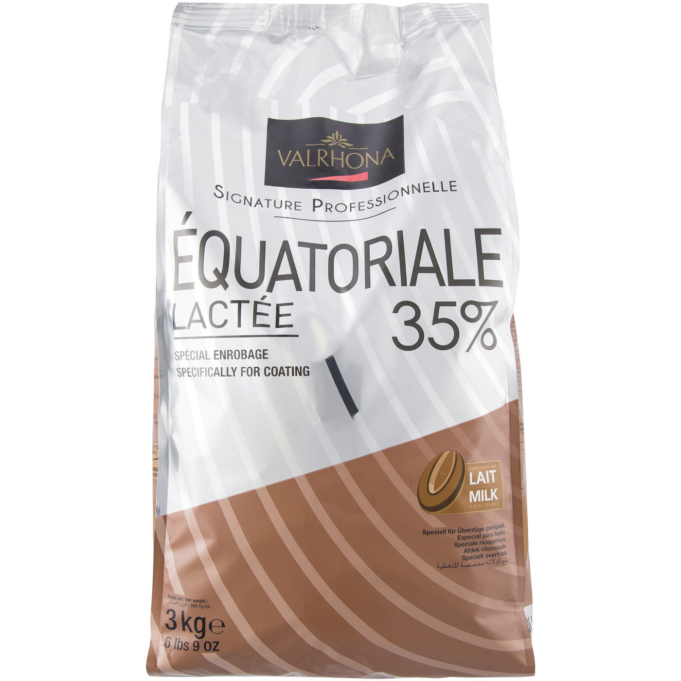 Transgourmet Österreich - Valrhona Equator Lactee Couvertüre 35% ...