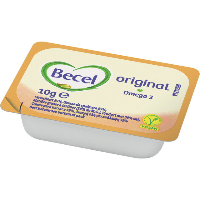 H&R Gastro - Margarine Original vegan Becel 100x10g