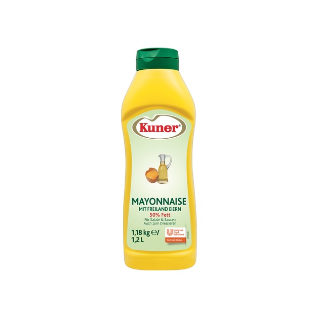 Transgourmet Österreich - Kuner Mayonnaise 50 % Fett 1,2 l