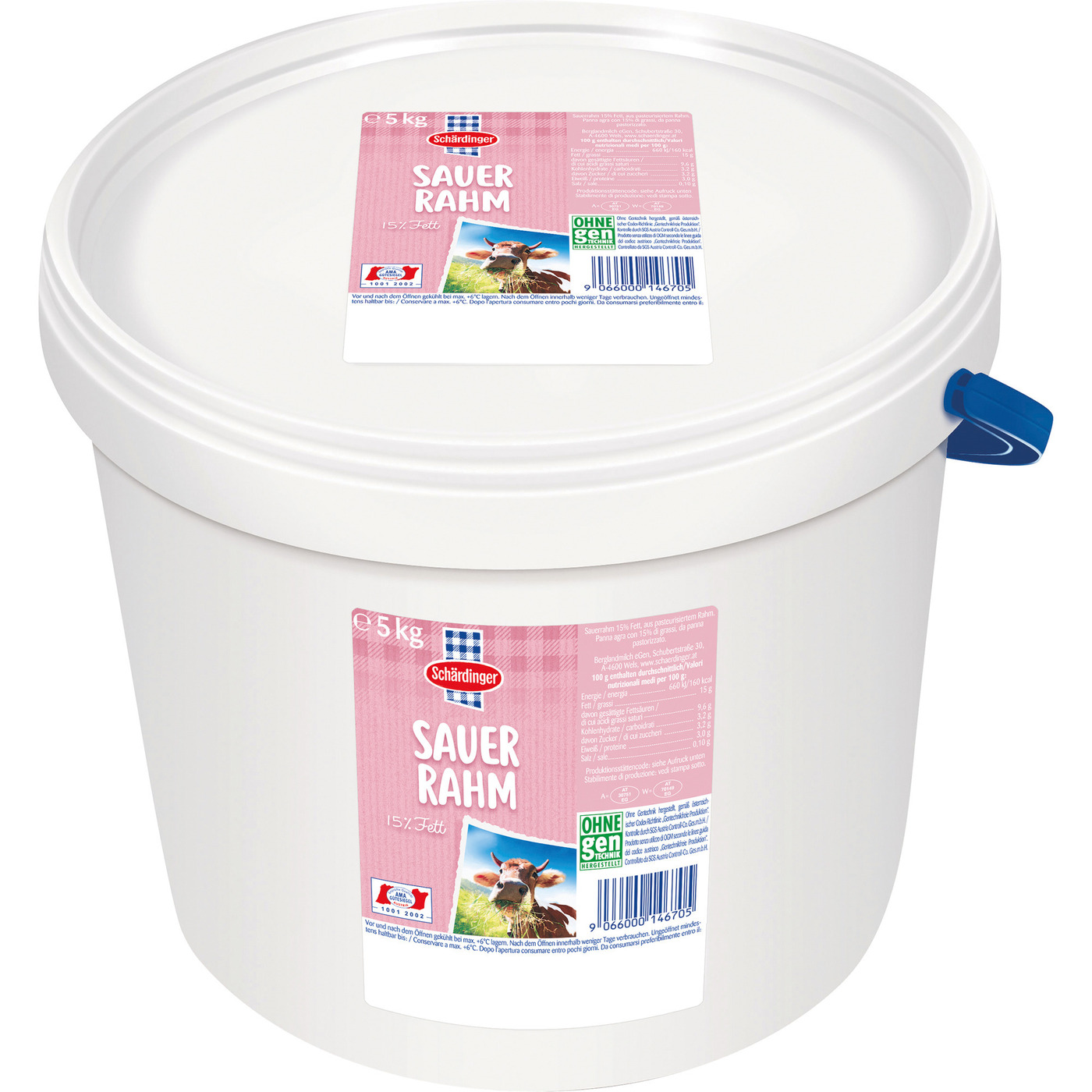 Transgourmet Österreich - Schärdinger Sauerrahm 15% Fett 5 kg