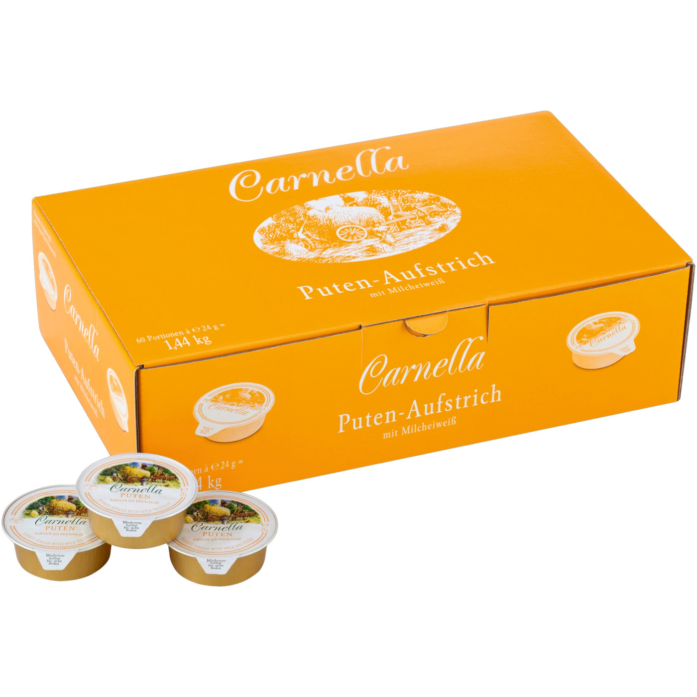 Transgourmet Österreich - Carnella Putenaufstrich 60x24 g