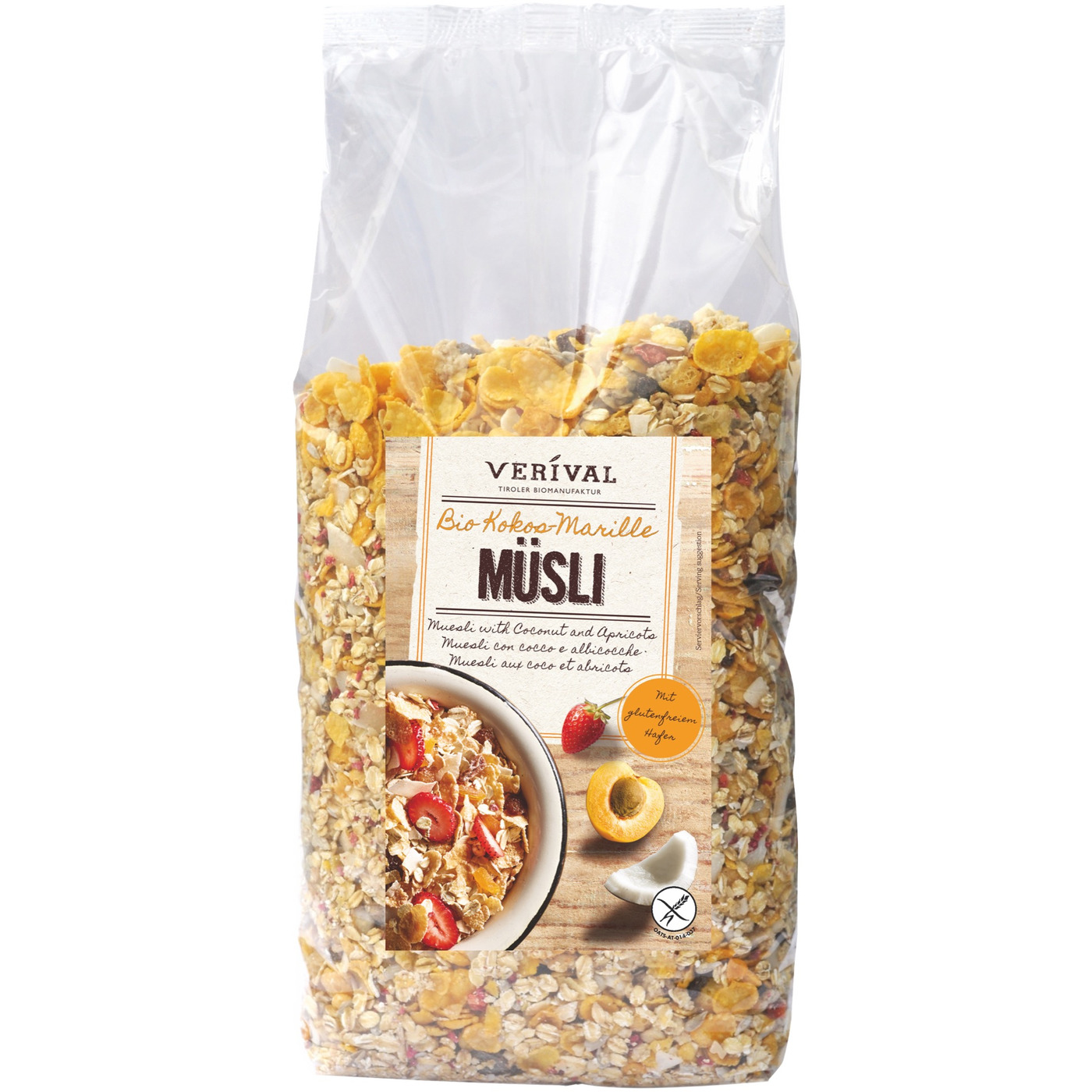 Transgourmet Österreich - Verival Bio Müsli Kokos Marille 1,4 kg