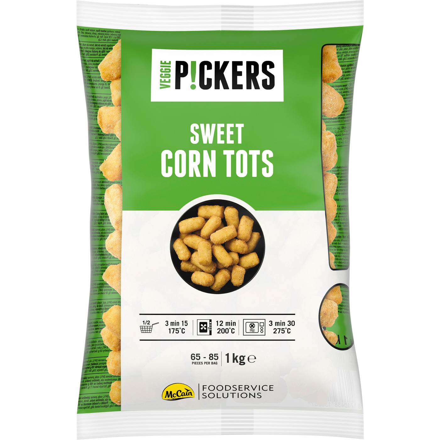 Transgourmet Österreich - McCain Sweet Corn Tots tiefgekühlt 1 KG