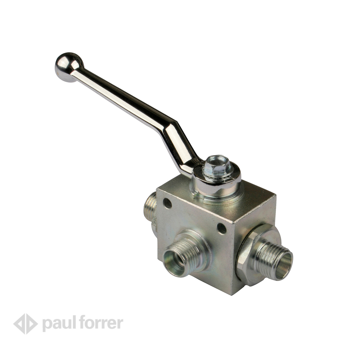 Paul Forrer AG - Sortiment Kugelhahn 3-Wege Pister