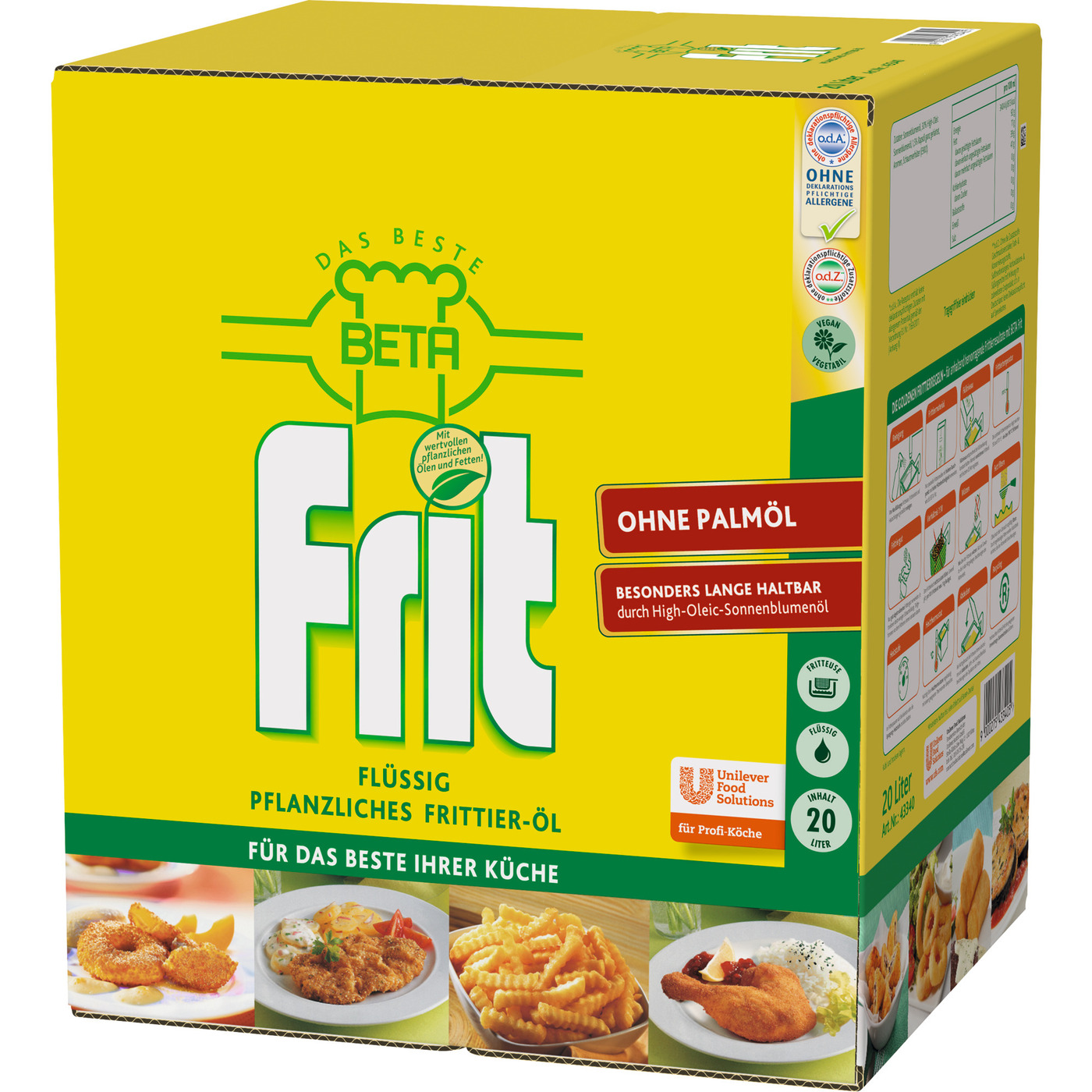 Transgourmet Österreich - Beta Frit Frittierfett BiB 20 l