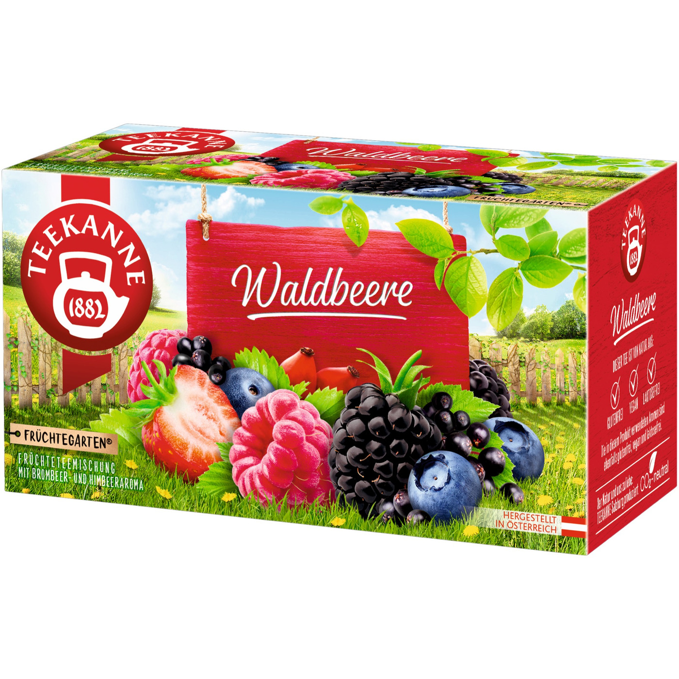 Transgourmet Österreich - Teekanne Früchtegarten Waldbeere 20er