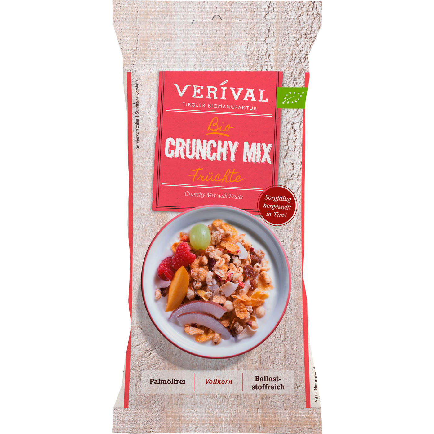 Transgourmet Österreich - Verival Bio Frucht Crunchy Mix 45 g