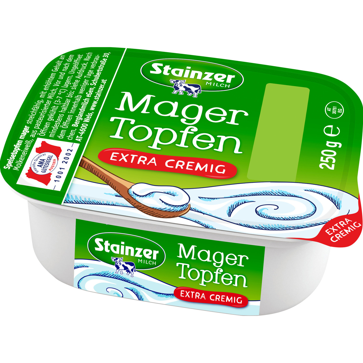 Transgourmet Österreich - Stainzer Topfen mager cremig 250 g