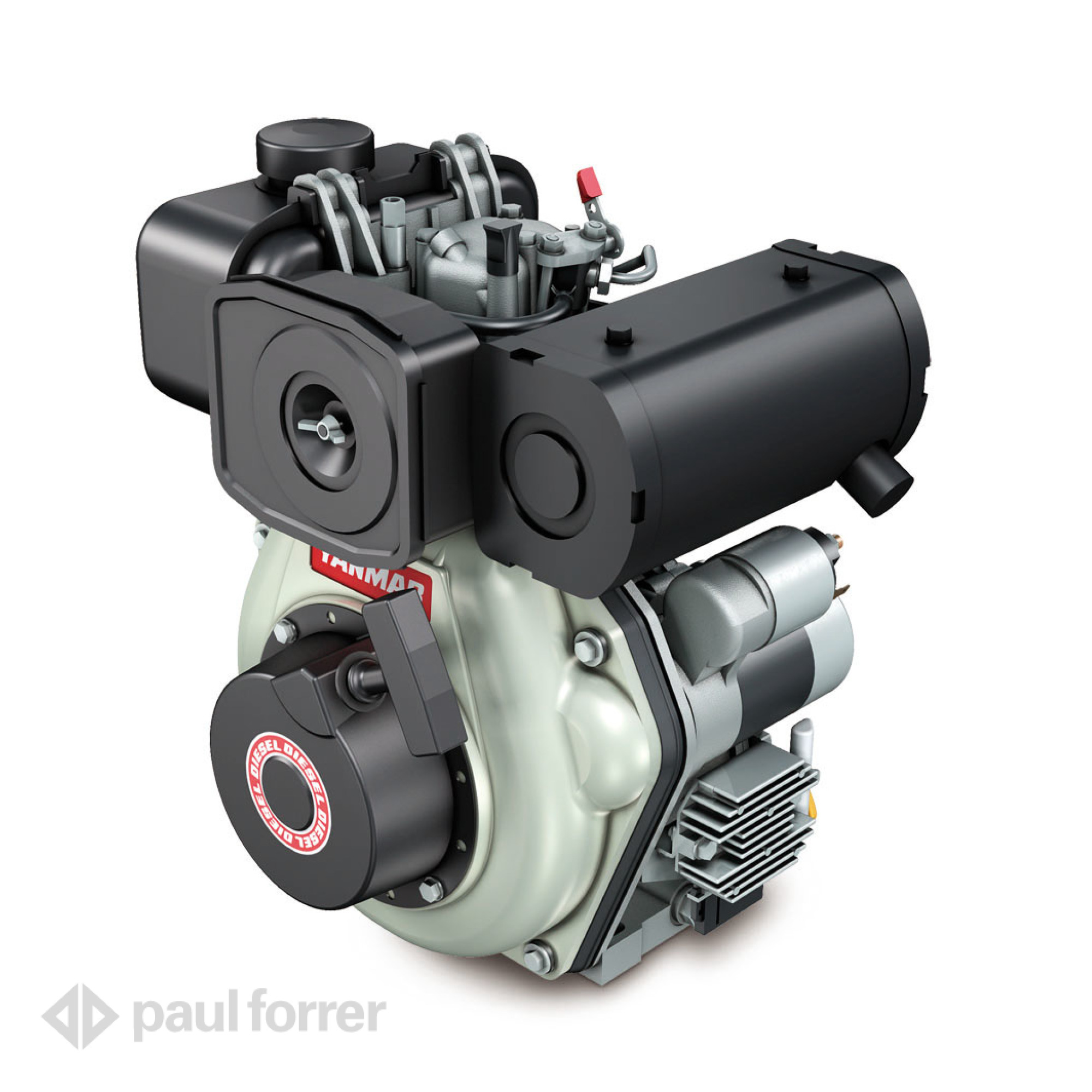 Paul Forrer AG - YANMAR Dieselmotoren der Serie L48 (luftgekühlt)