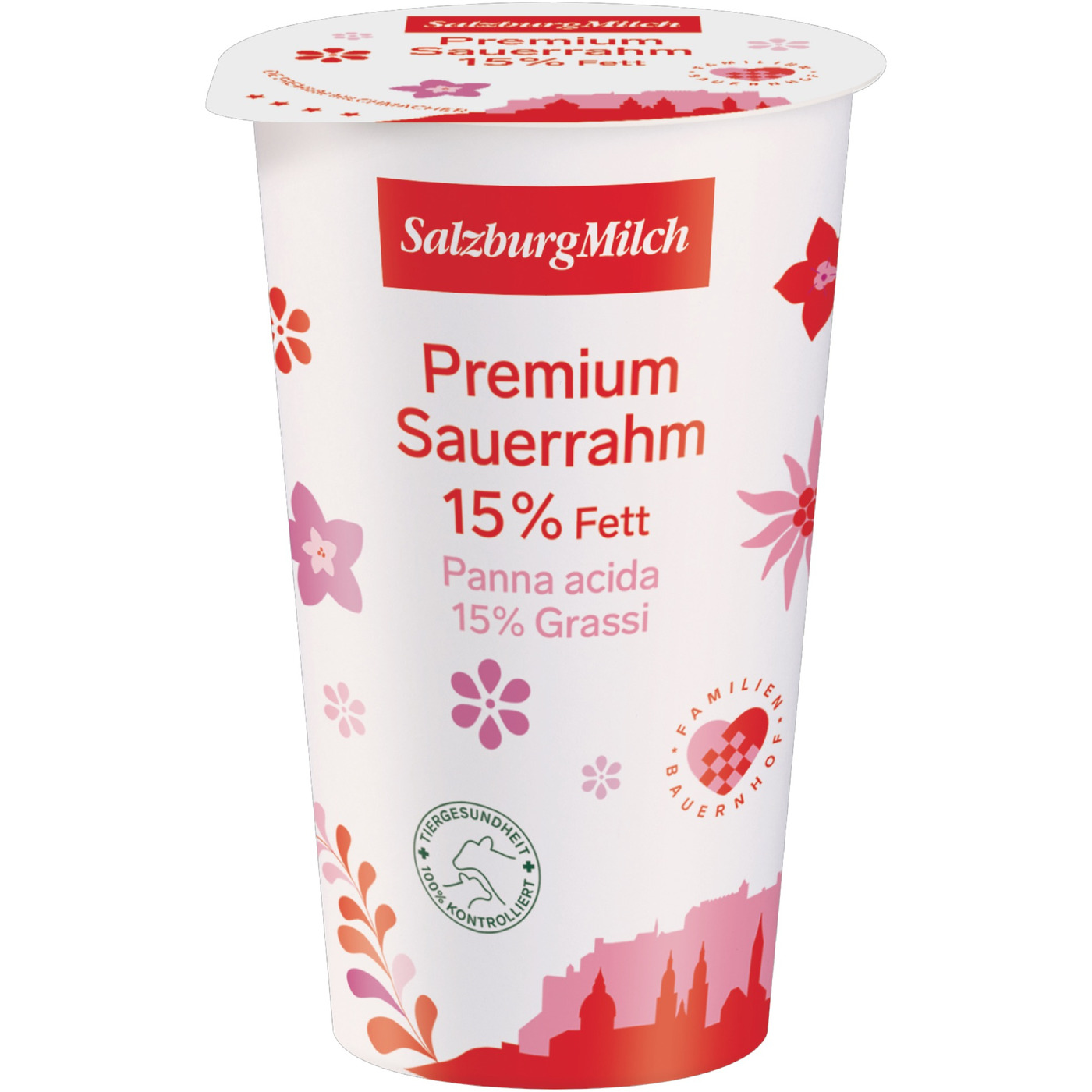 Transgourmet Österreich - SalzburgMilch Premium Sauerrahm 15% Fett 250 g
