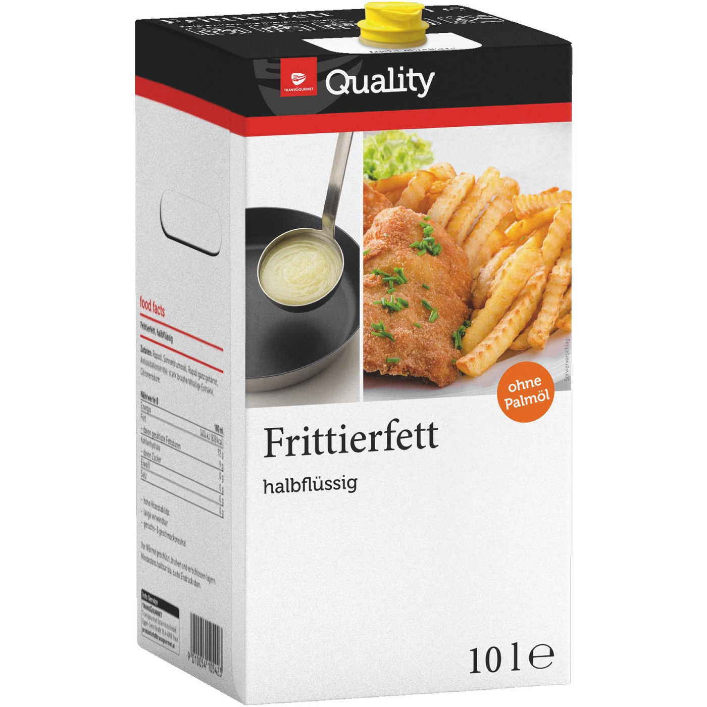 Transgourmet Österreich - Quality Frittierfett halbflüssig Bag in Box ...