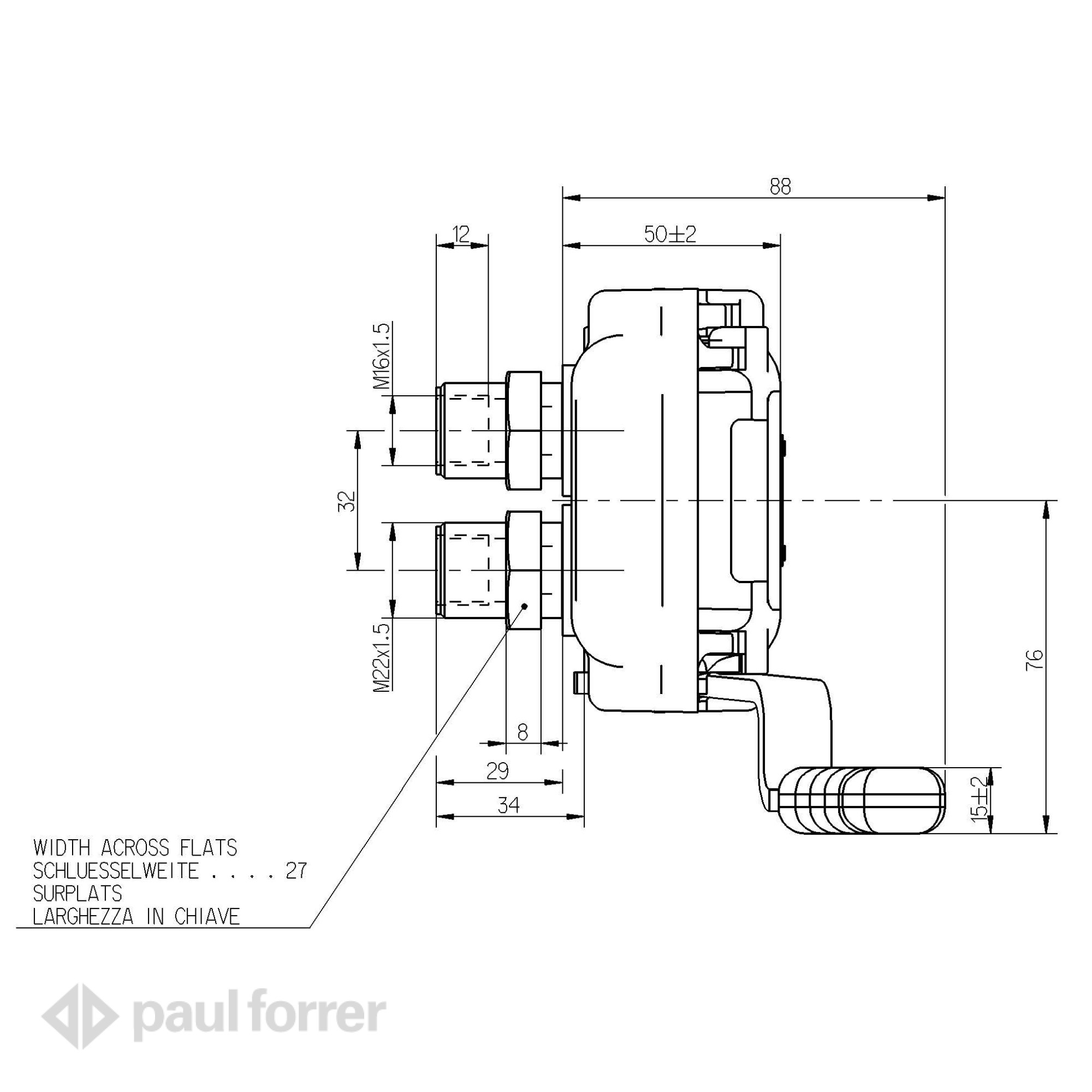 Paul Forrer AG - EURO Schnellkupplung für Zugfahrzeuge - Duo-Matic