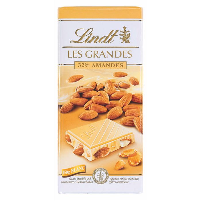 Transgourmet Österreich - Lindt Les Grandes 150g, Weiße Mandel