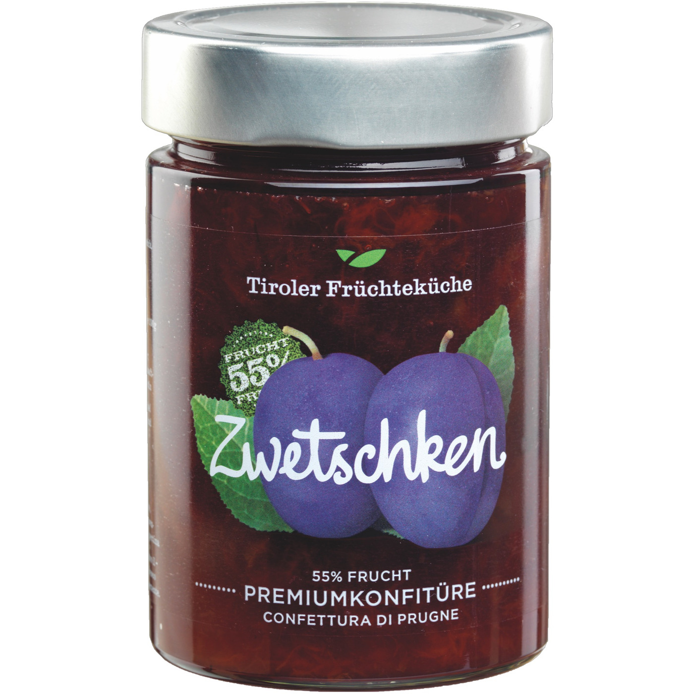 Transgourmet Österreich - Unterweger Konfitüre Glas Zwetschke 55% Fruchtanteil 420 g