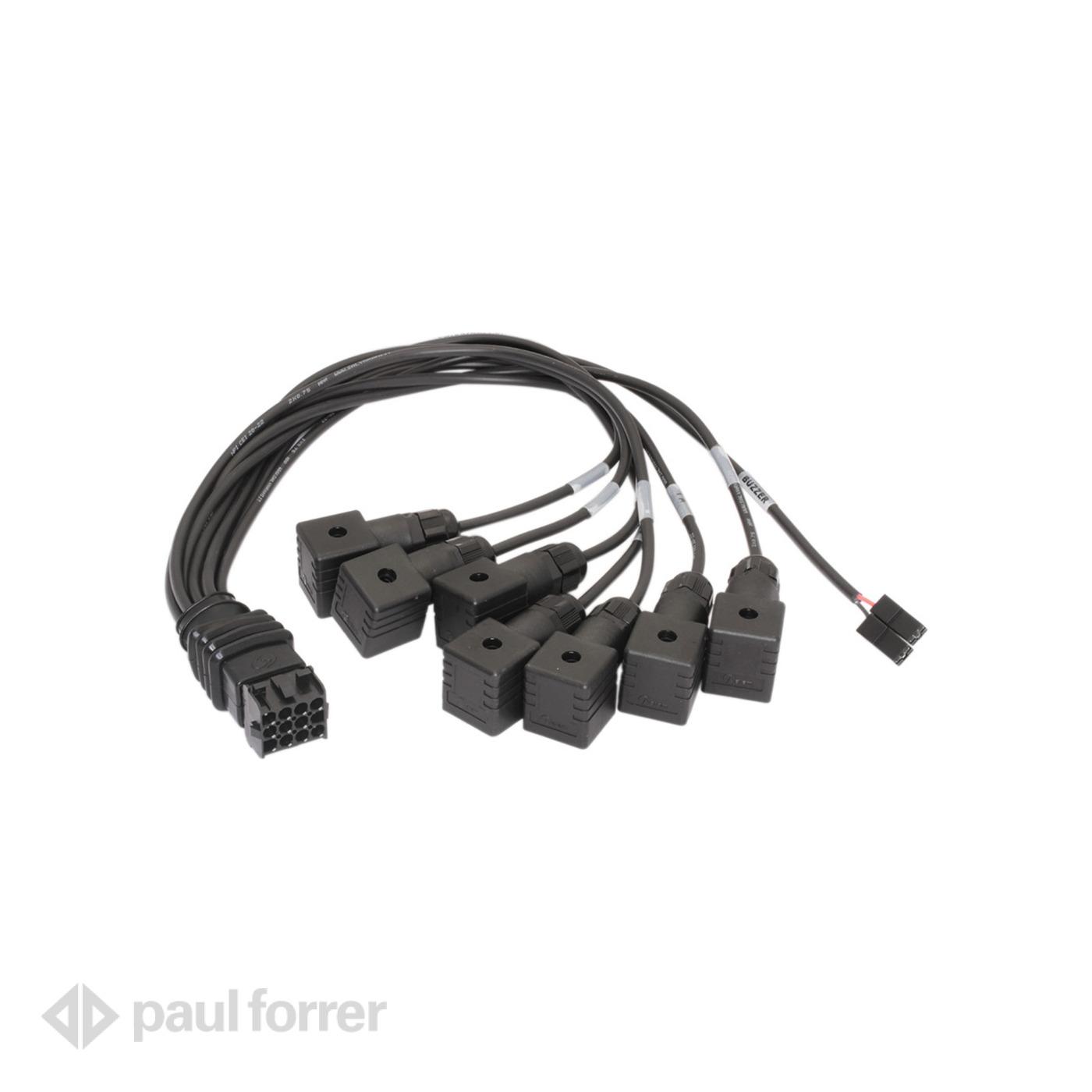 Paul Forrer AG - Stecker mit Ventilkabel und Stecker zu System EKP 12