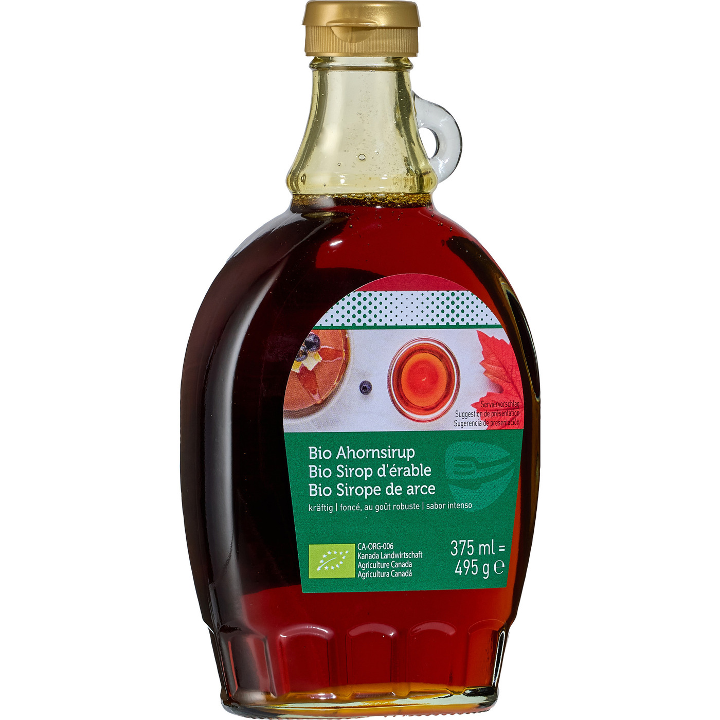 Transgourmet Österreich - Natura Bio Ahornsirup Grad C 375 ml