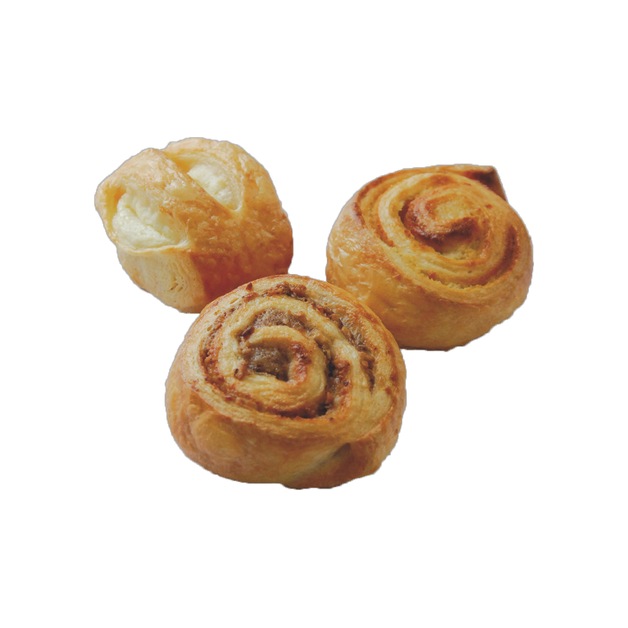 Transgourmet Österreich - Bonnevit Mini Plunder Mix4 TK, halbgebacken ...