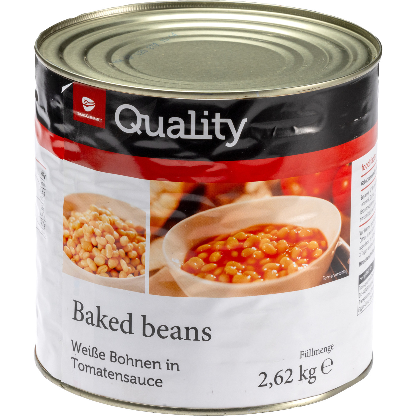 Transgourmet Österreich - Quality Baked Beans 2,62 kg