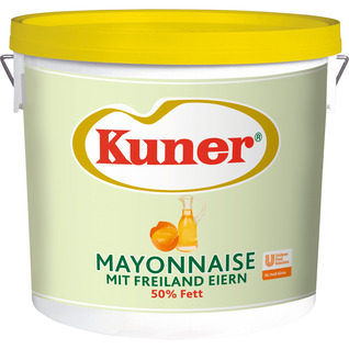 Transgourmet Österreich - Kuner Mayonnaise 50% Fett 15 kg