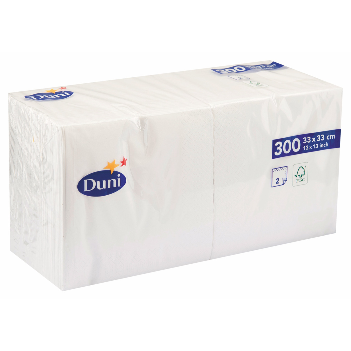 Transgourmet Österreich - Duni Zellstoff Servietten 33 x 33 cm, weiß, 1 ...
