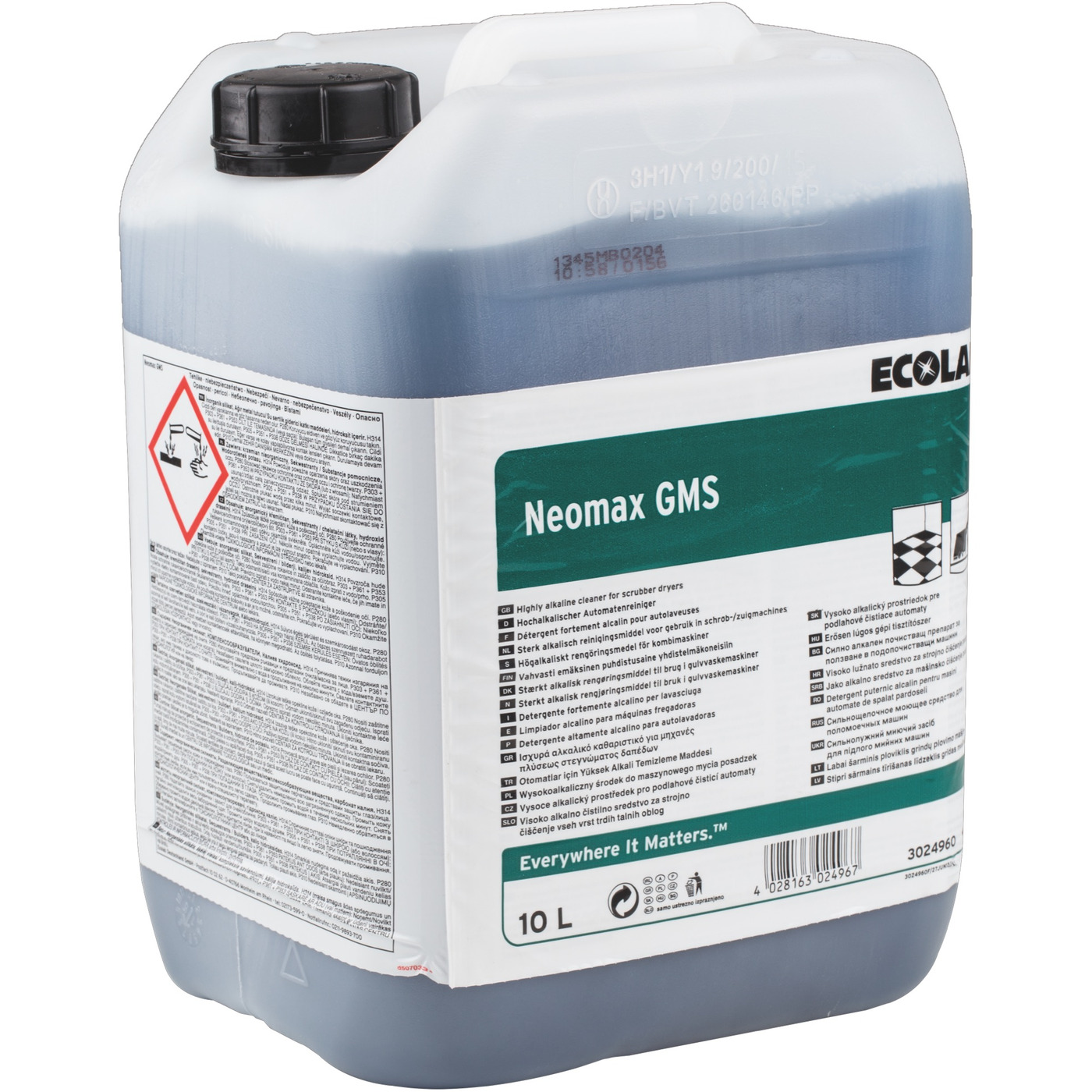 Transgourmet Österreich - Neomax GMS Bodenreiniger hochalkalisch, mit ...