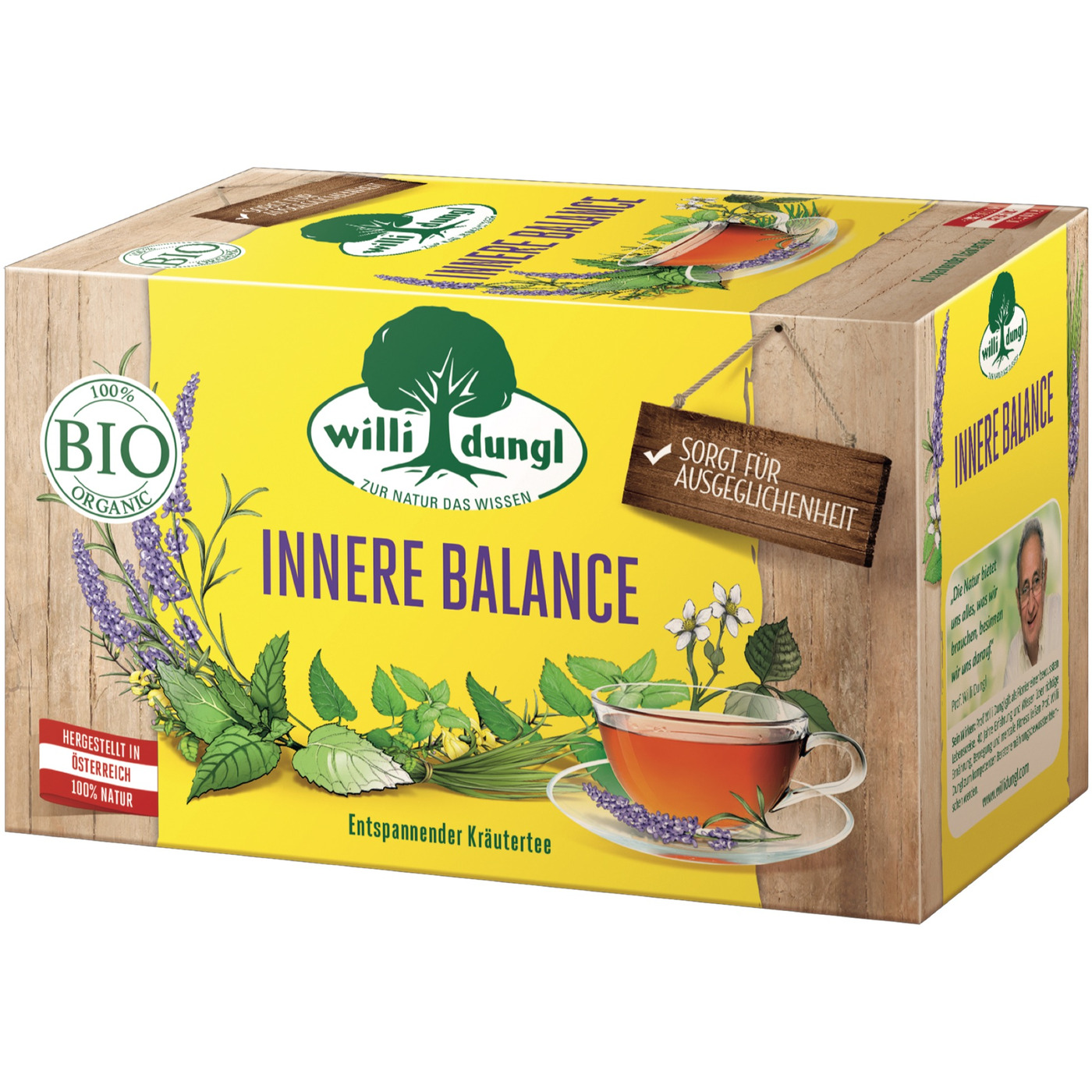 Transgourmet Österreich - Willi Dungl Bio Tee Innere Balance 20 er