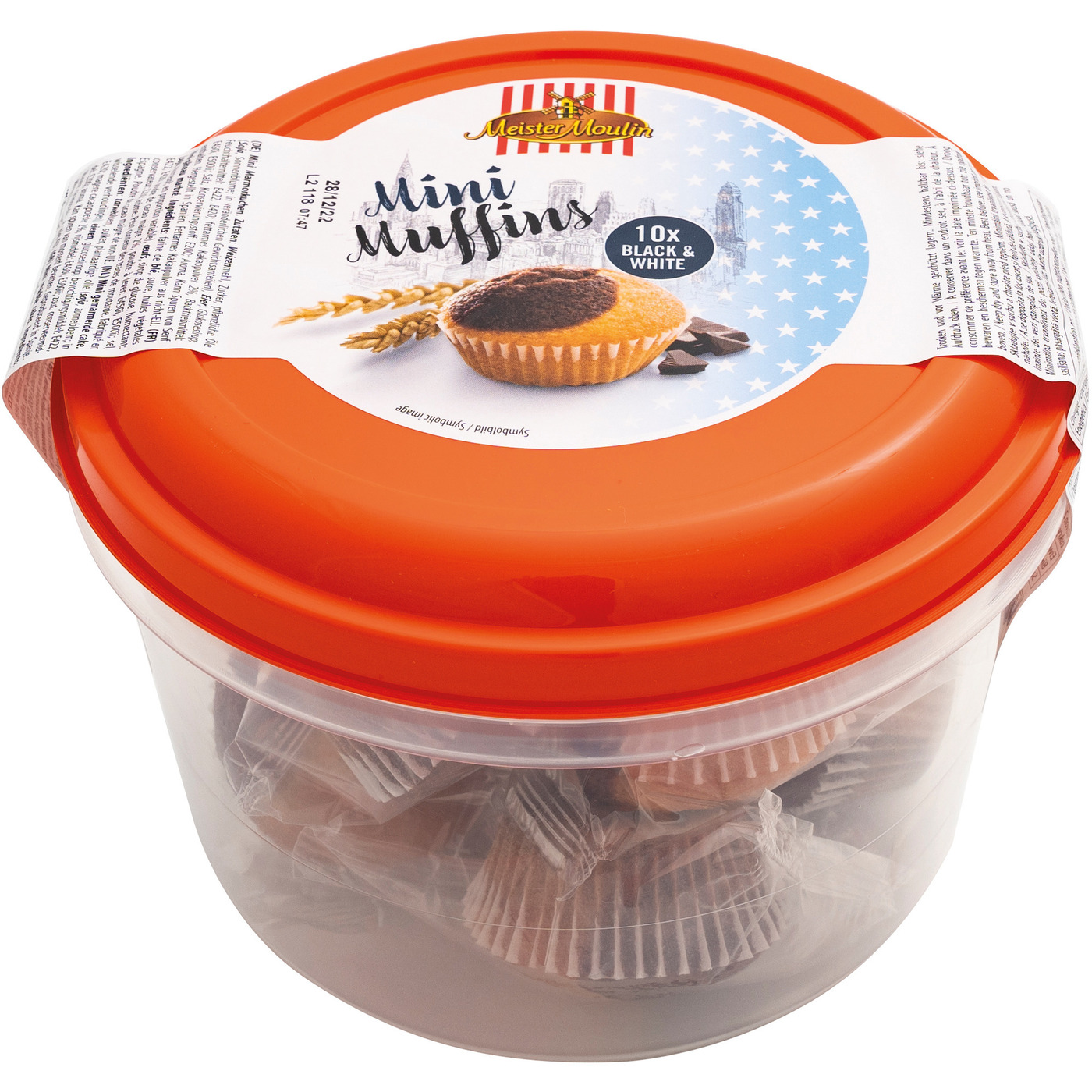 Transgourmet Österreich - Meister Moulin Muffin Black & White 250 g