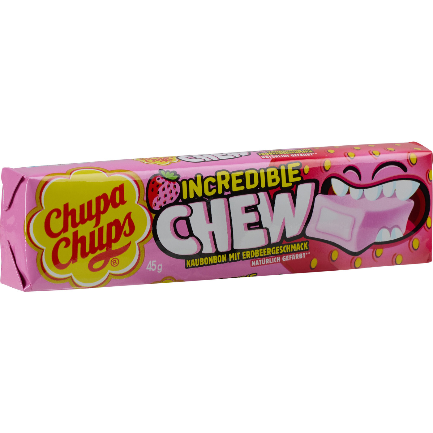 Transgourmet Österreich - Chupa Chups incredible Chews Strawberry 45 g
