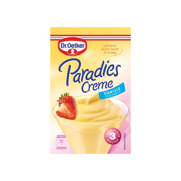 Transgourmet Österreich - Dr. Oetker Paradiescreme Vanille 60 g
