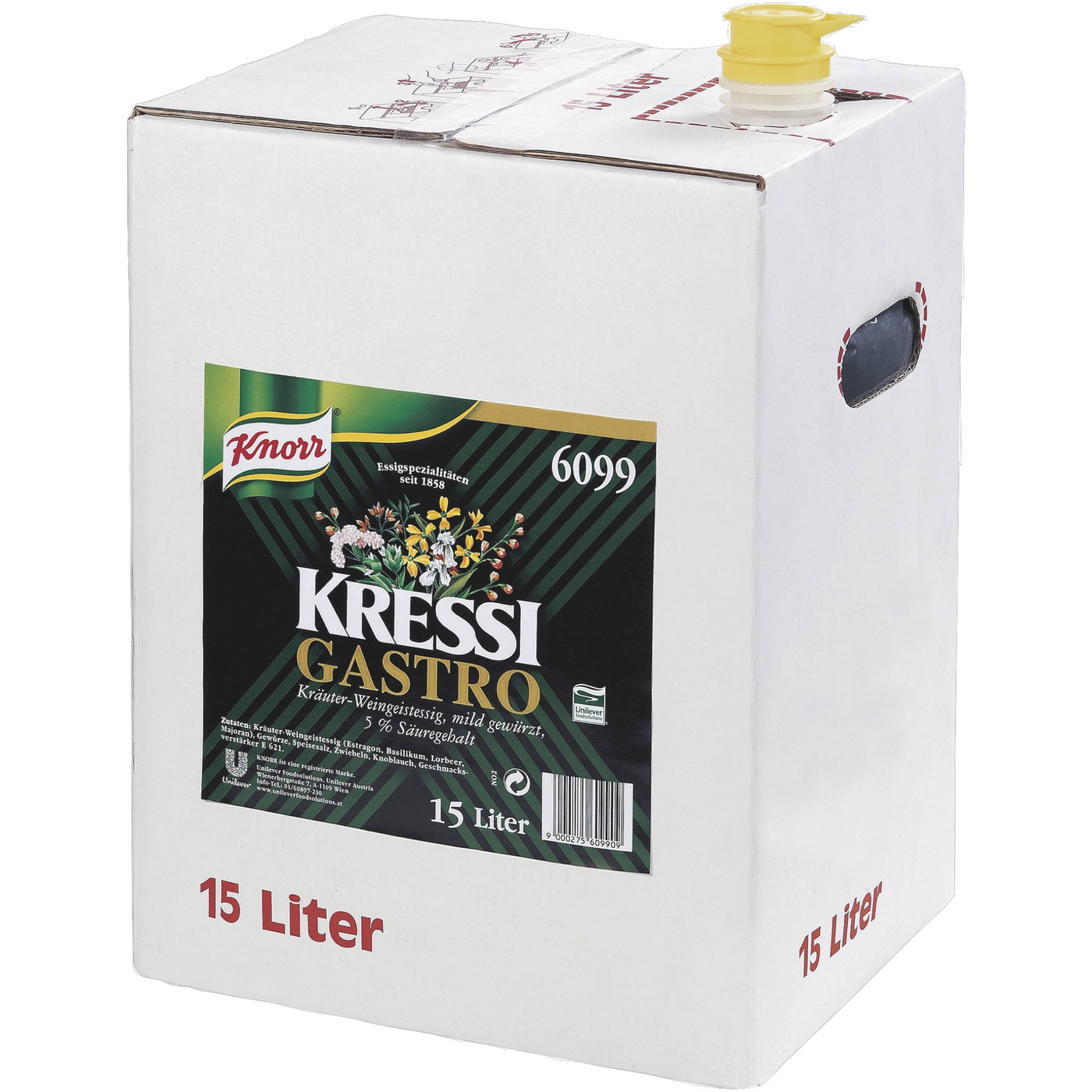 Transgourmet Österreich - Knorr Kressi Gastro Essig Bib 15 l