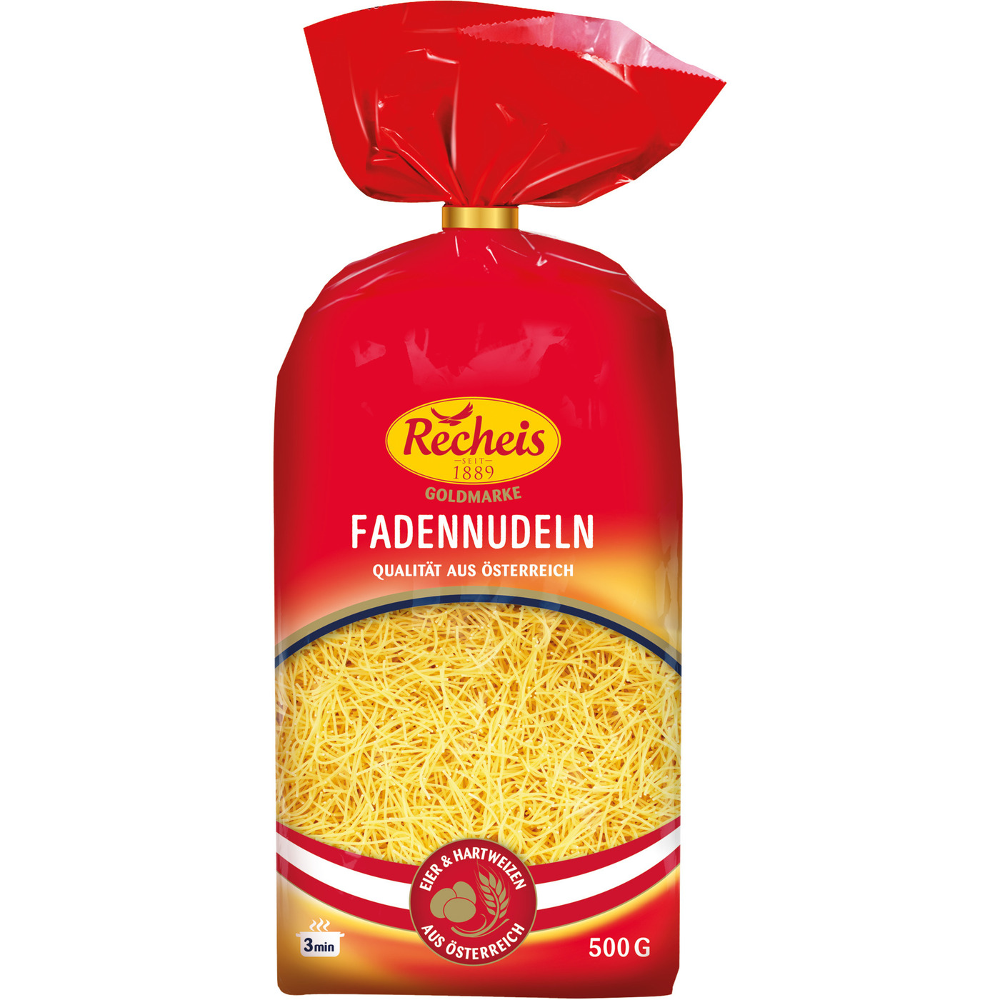 Transgourmet Österreich - Recheis Goldmarke Fadennudeln 500 g