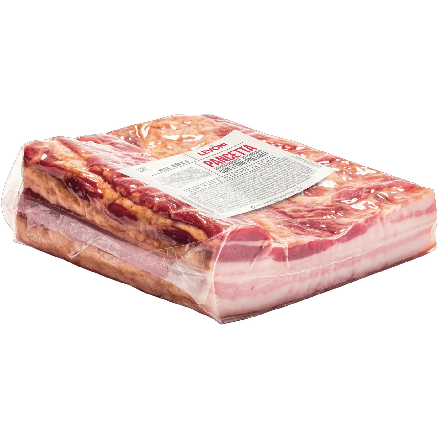 Transgourmet Österreich - Levoni Pancetta Praga 1/2 VAC geräuchert ca ...