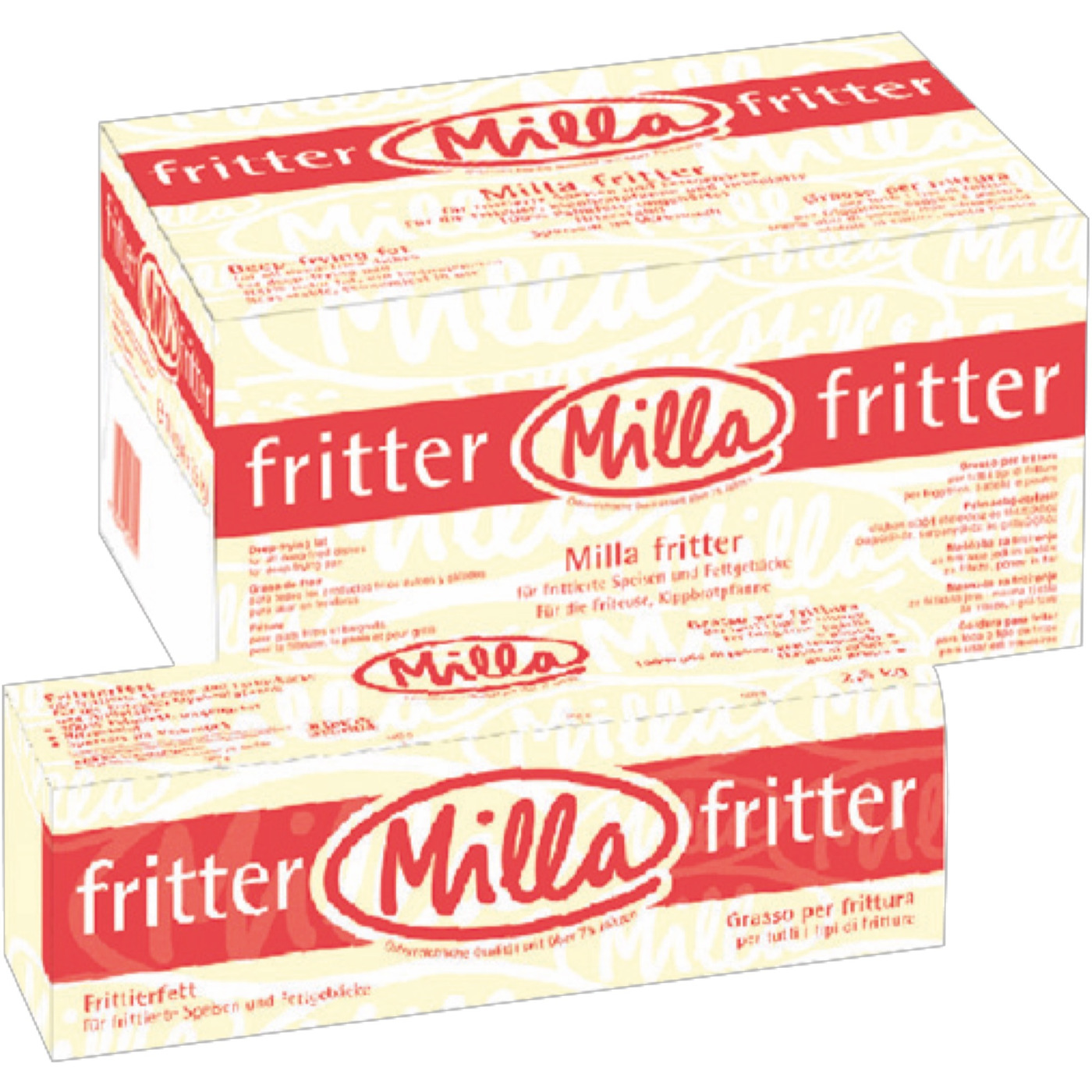Transgourmet Österreich - Milla Fritter Frittierfett aus 100 % Palmöl 4 ...