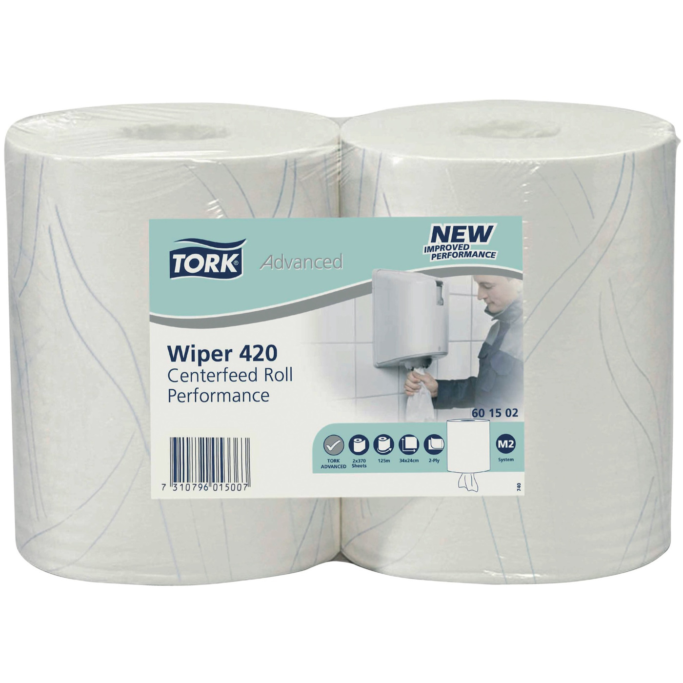 Transgourmet Österreich - Tork Advanced Wischtuch, M2 24 x 34 cm, 125 m ...