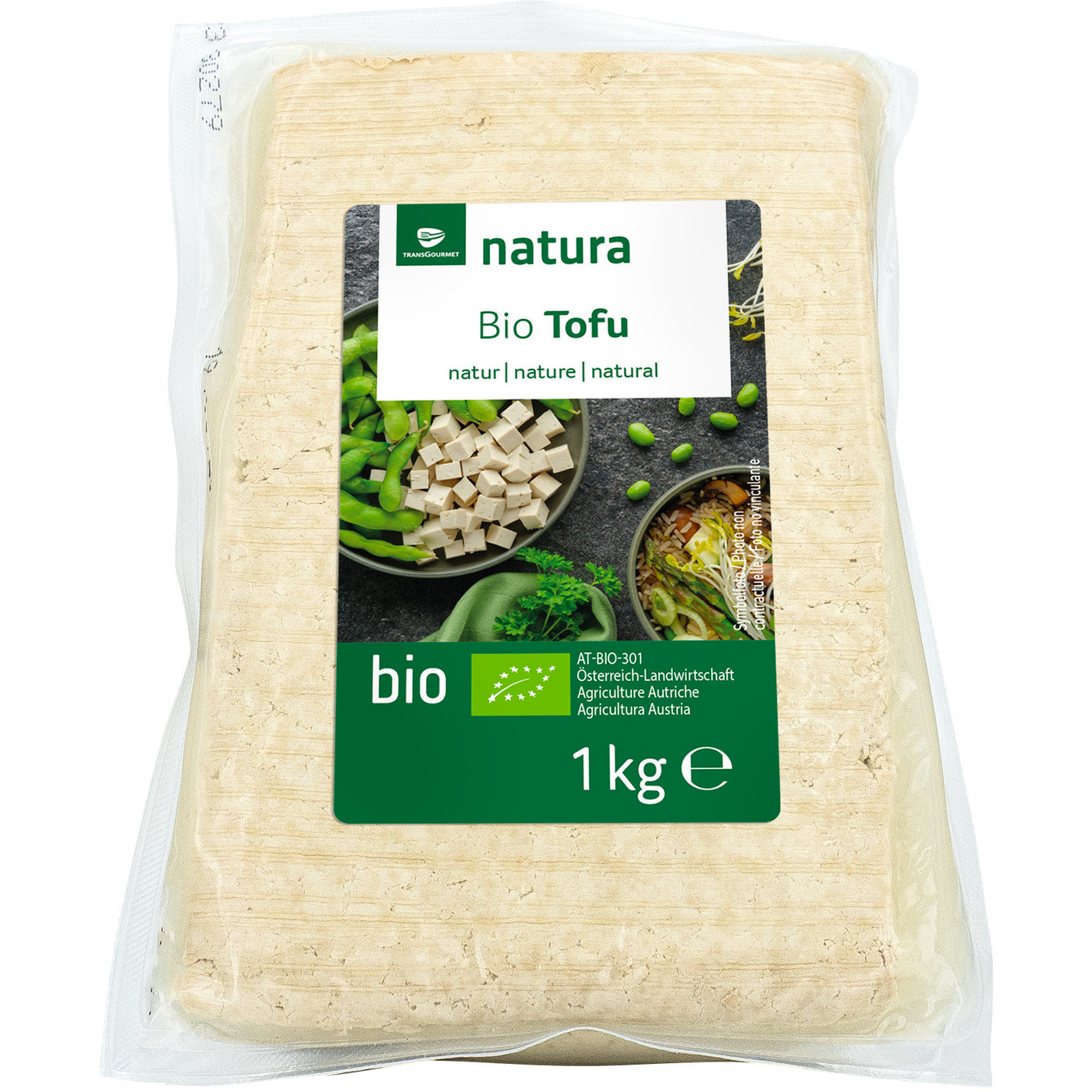 Transgourmet Österreich - Natura Bio Tofu natur 1 kg