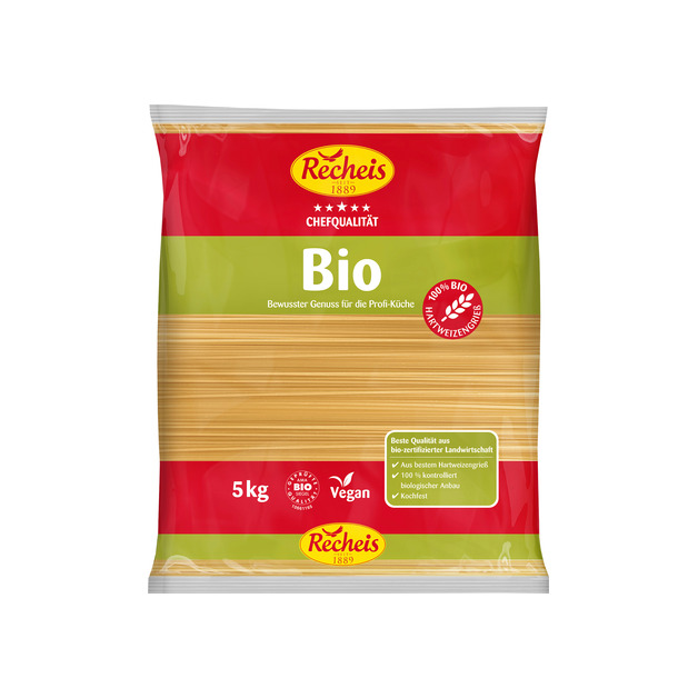 Transgourmet Österreich - Recheis Bio Spaghetti 5 kg