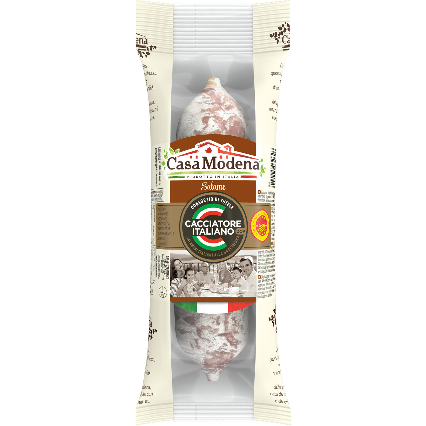 Transgourmet Österreich - Casa Modena Salami Cacciatore Emiliano DOP 175 g