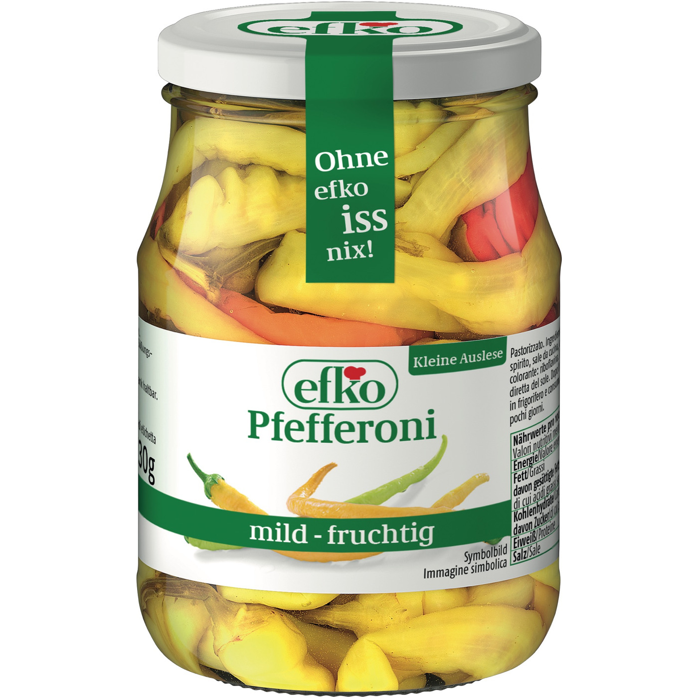 Transgourmet Österreich - Efko Pfefferoni mild 370 ml