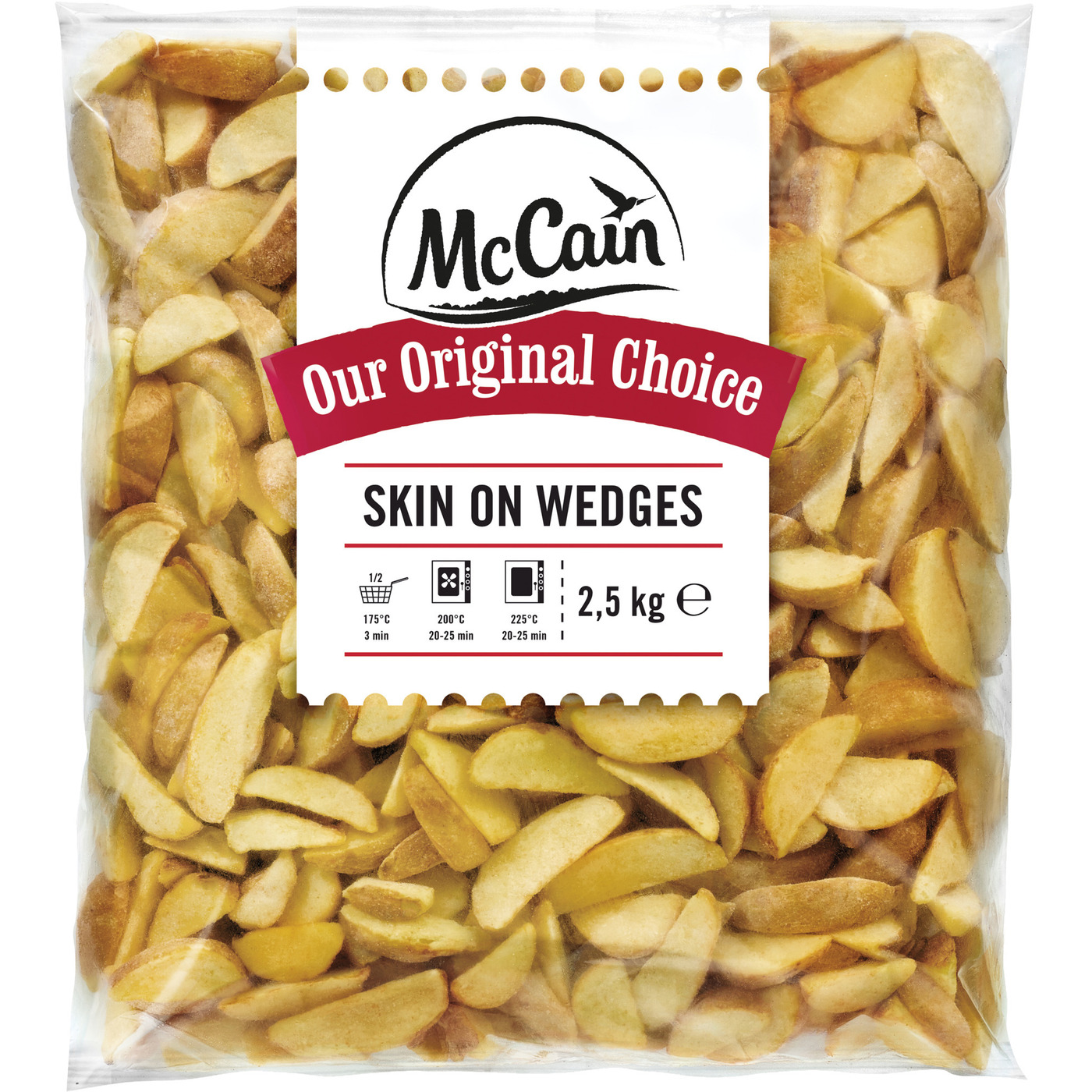 Transgourmet Österreich - McCain Potato Wedges tiefgekühlt 2,5 kg