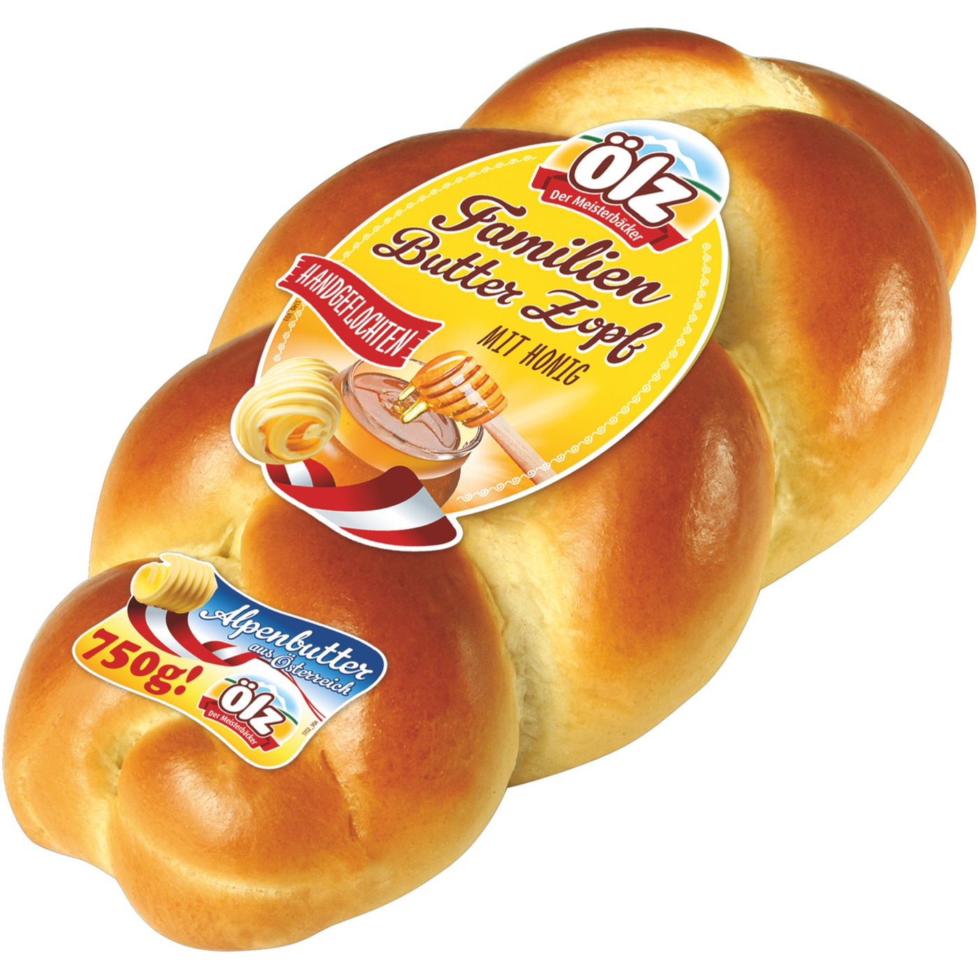 Transgourmet Österreich - Ölz Familien Butter Zopf 750 g