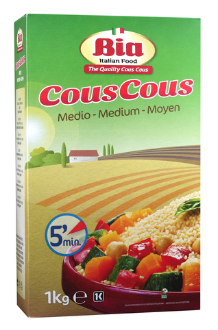 Reisige Online-Shop - Couscous mittelgrob Bacchini 1 Kg