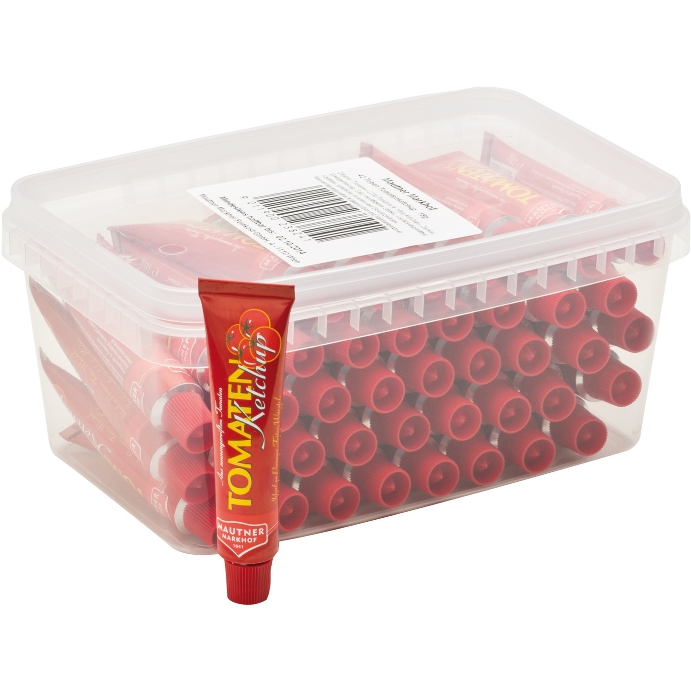 Transgourmet Österreich - Mautner Ketchup mild Mini Tube 42 x 18 g