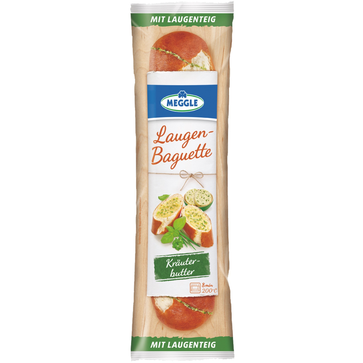 Transgourmet Österreich - Meggle Baguette Laugen Kräuterbutter 160 g