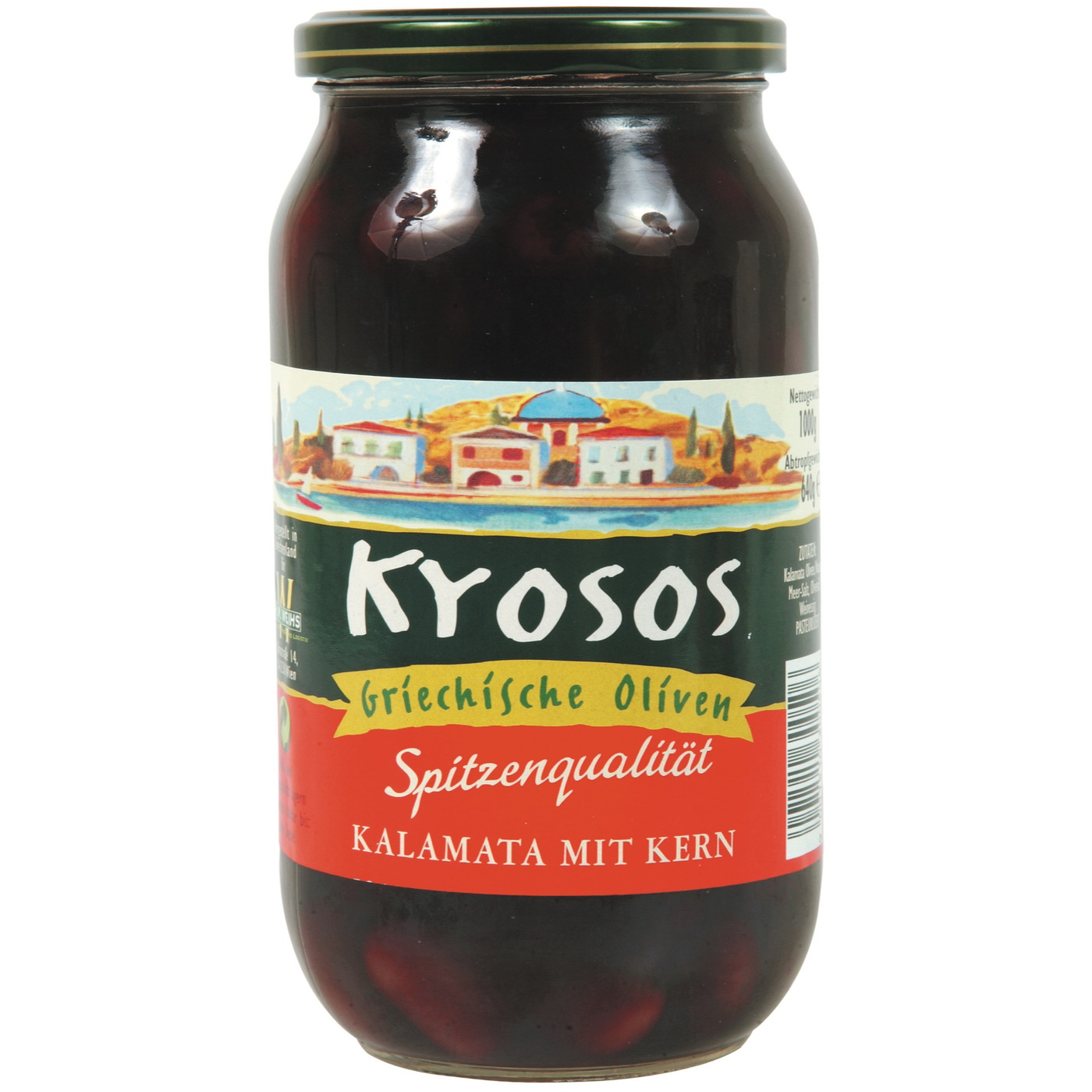 Transgourmet Österreich - Kyosos Oliven Kalamata 161/180 mit Kern 1 kg